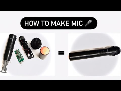 How To Make Mic 🎤 ( Wireless Mic ) - YouTube