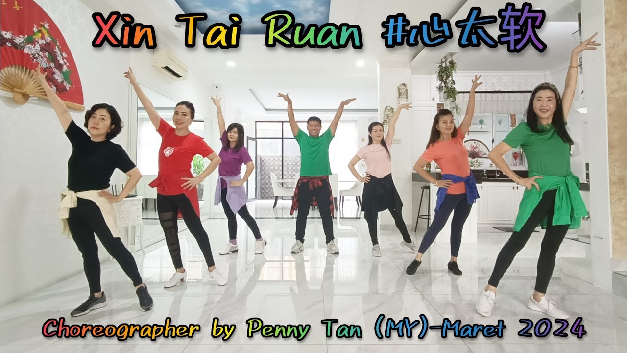 Xin Tai Ruan #心太软//Line Dance//Coach Sugeng//Fairies - YouTube