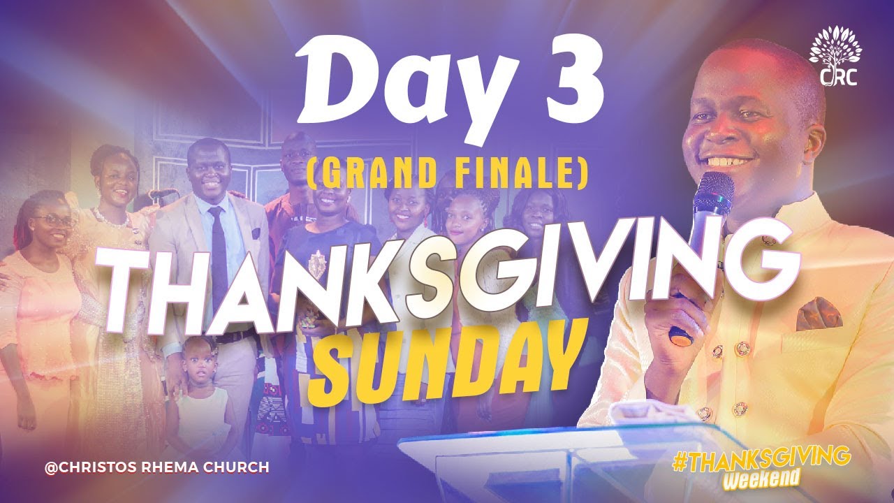 THANKSGIVING SUNDAY (Day 3 of the ThanksGiving Weekend) | Christos ...