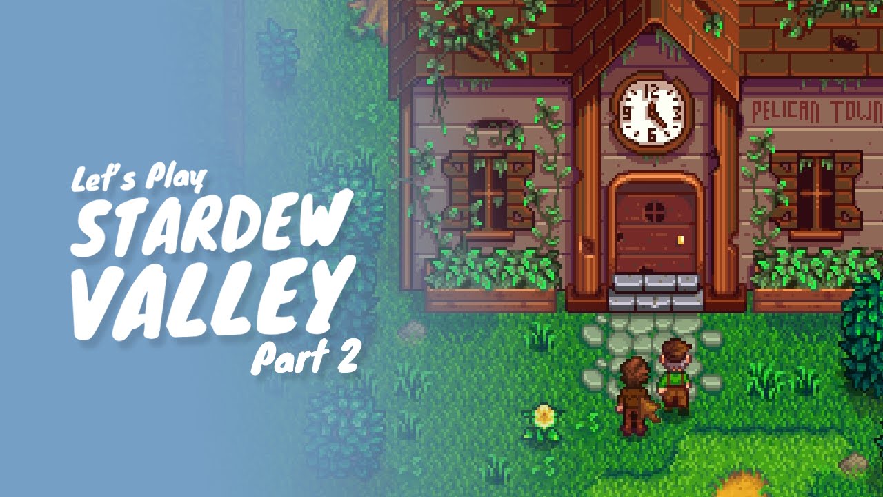 Stardew Valley :: Part 2 :: Obtaining The Rusty Sword - YouTube