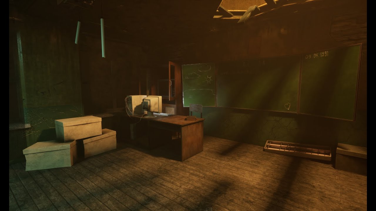 Old Collage - Unreal Engine 5 - YouTube