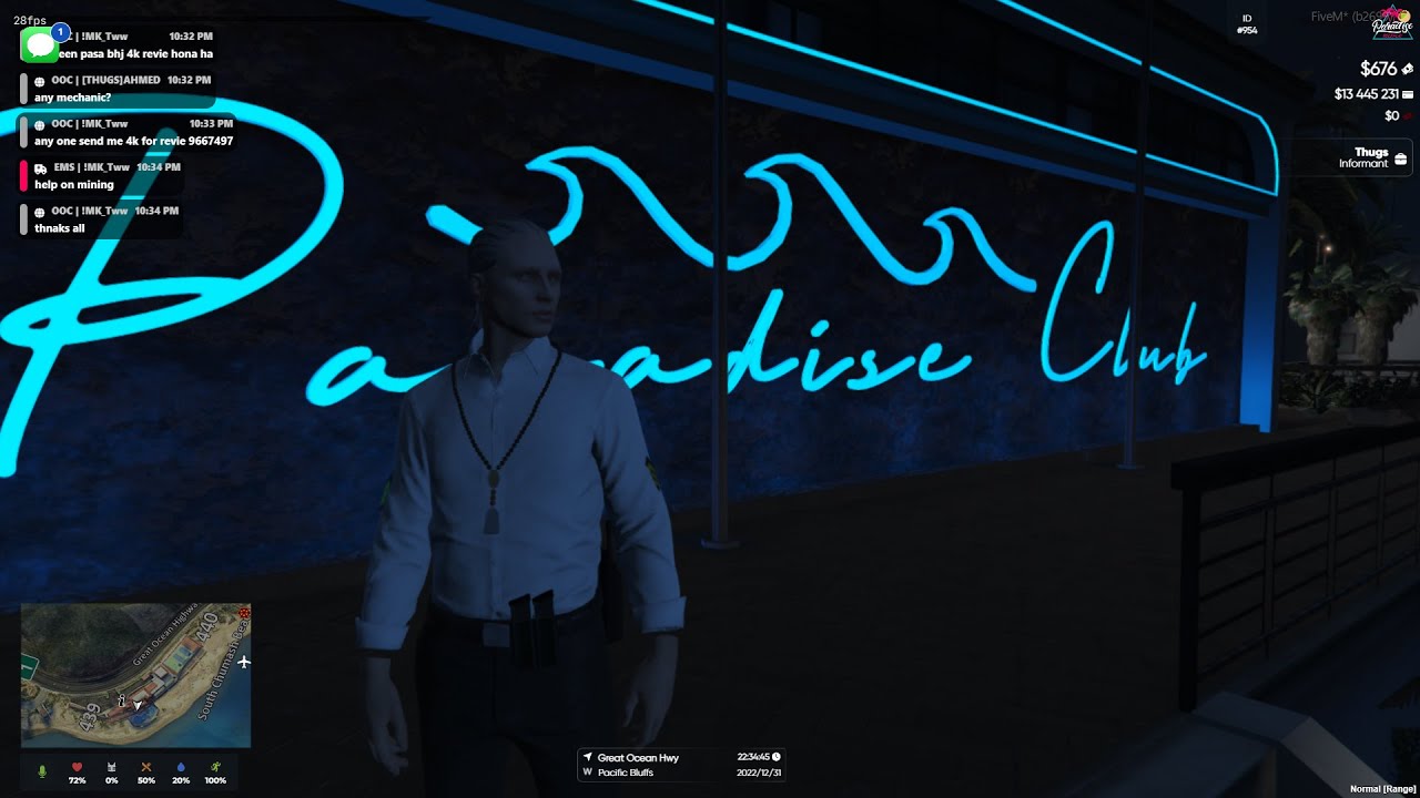 Gta 5 PARADISE ROLEPLAY- SHK IS LIVE - YouTube
