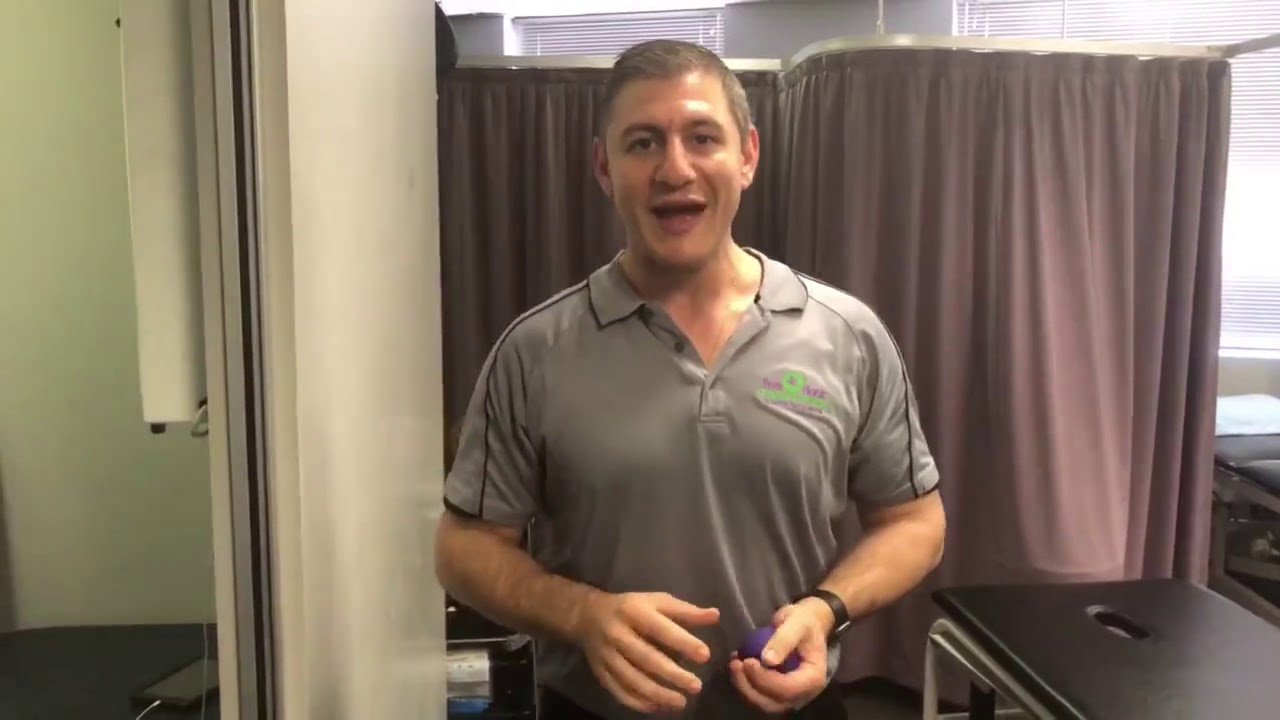 Neck Pain - Trigger Ball Release - YouTube