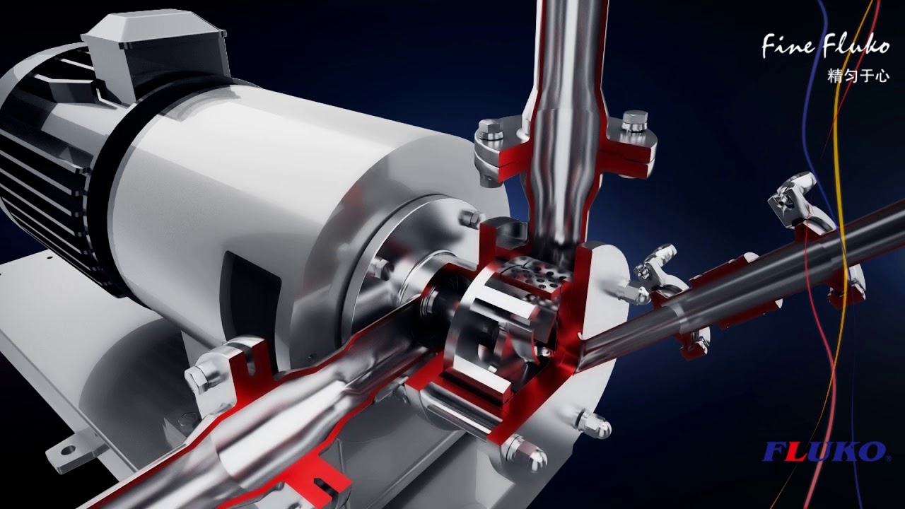 FLUKO Industry powder and liquid mixing PLM series - YouTube