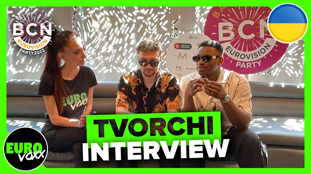 TVORCHI - HEART OF STEEL (INTERVIEW) // Barcelona Eurovision Party 2023 ...