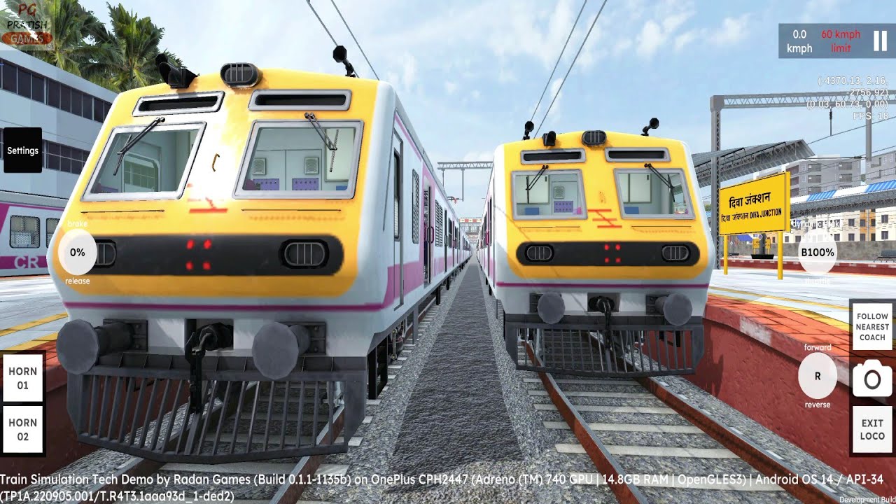 Mumbai Local Train Game Download | RG Train Tech Demo Android Gameplay | New Train Game 2024 ...
