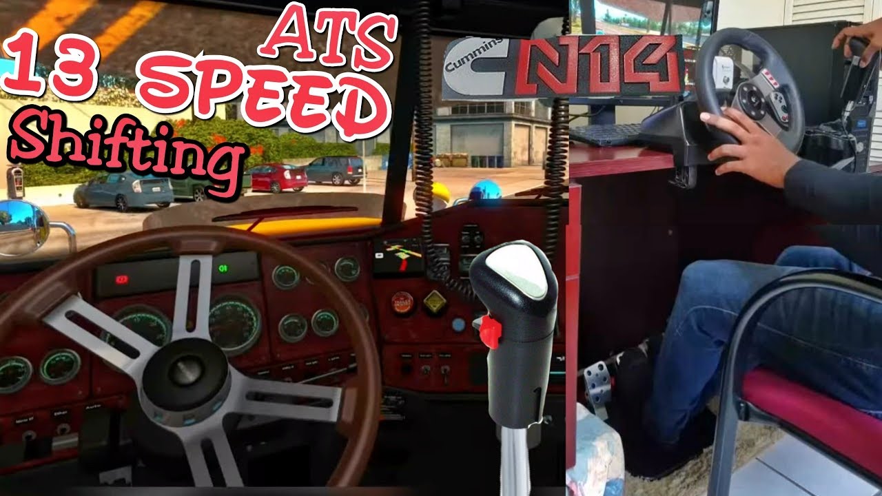 ATS - 13 Speed Shifting - Delivering a Load of Fuel - YouTube