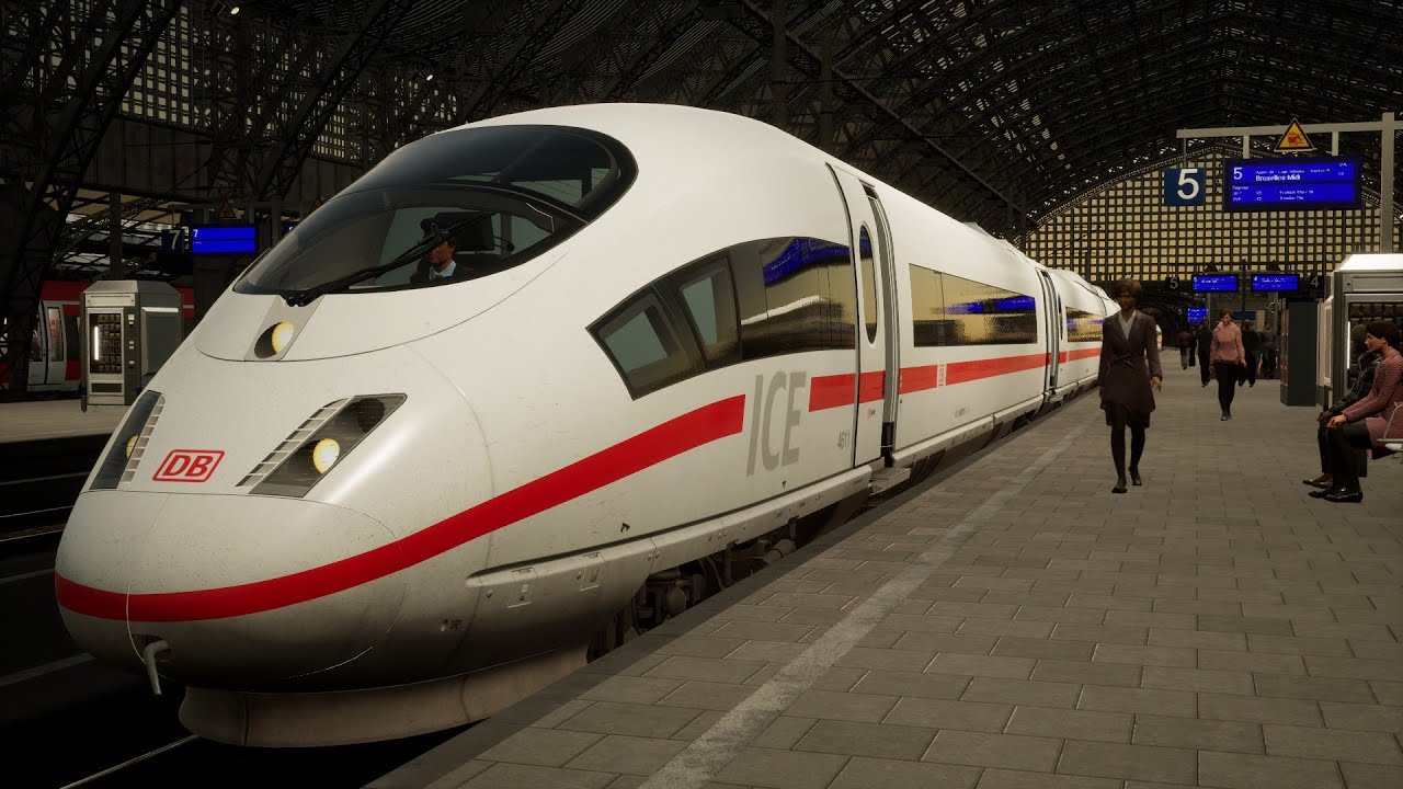 TSW 5 | Führerstandsmitfahrt | ICE18 nach Bruxelles-Midi (Brüssel-Süd ...