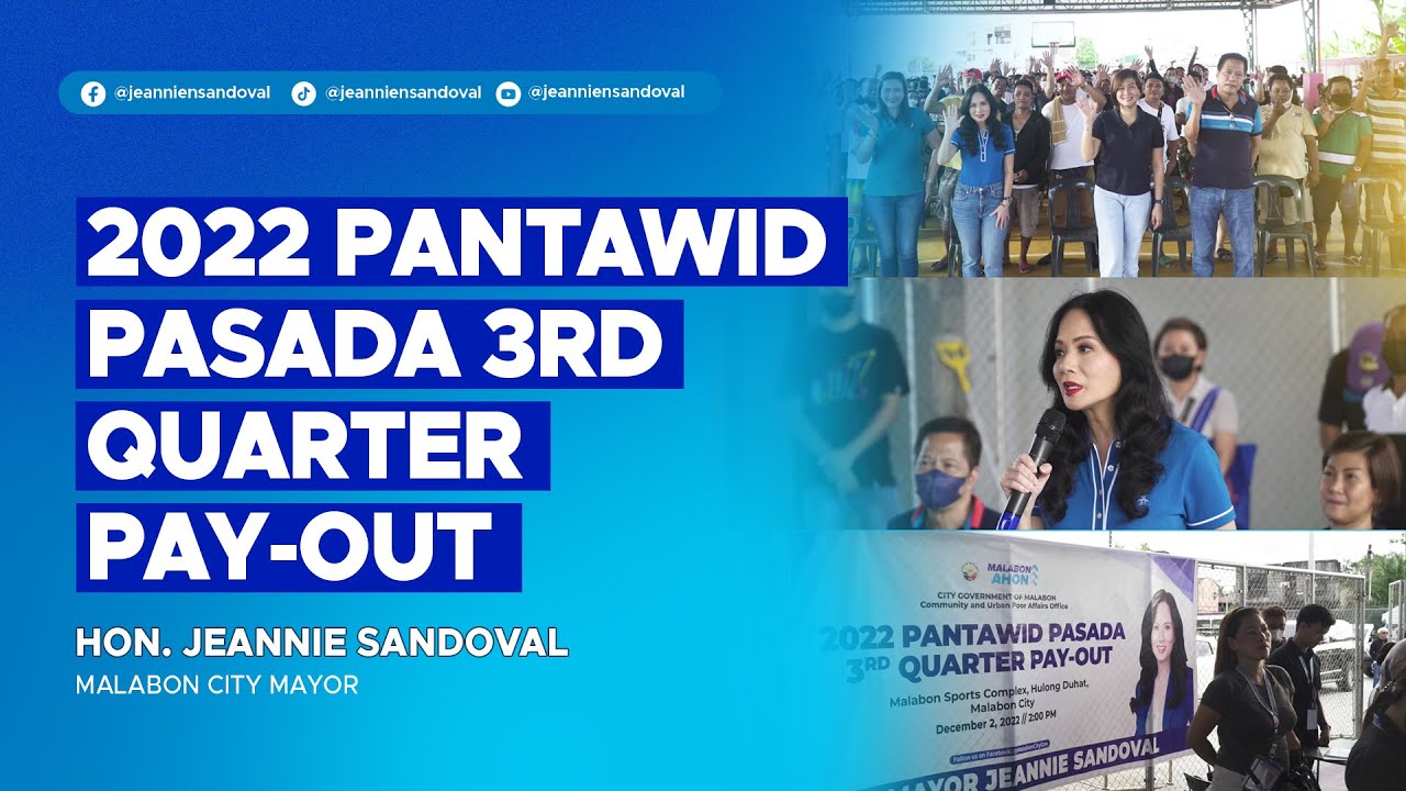 2022 Pantawid Pasada 3rd Quarter Pay-Out - YouTube