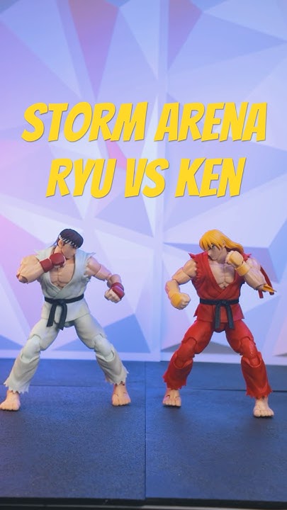 Ryu and Ken from Storm Arena. some quick poses. Shout to mrleeee for the Ryu figure. # ...