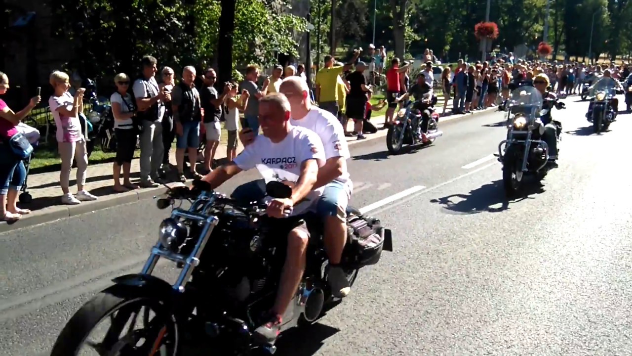 POLISH BIKE WEEK 2017 KARPACZ - PARADA MOTOCYKLI - YouTube