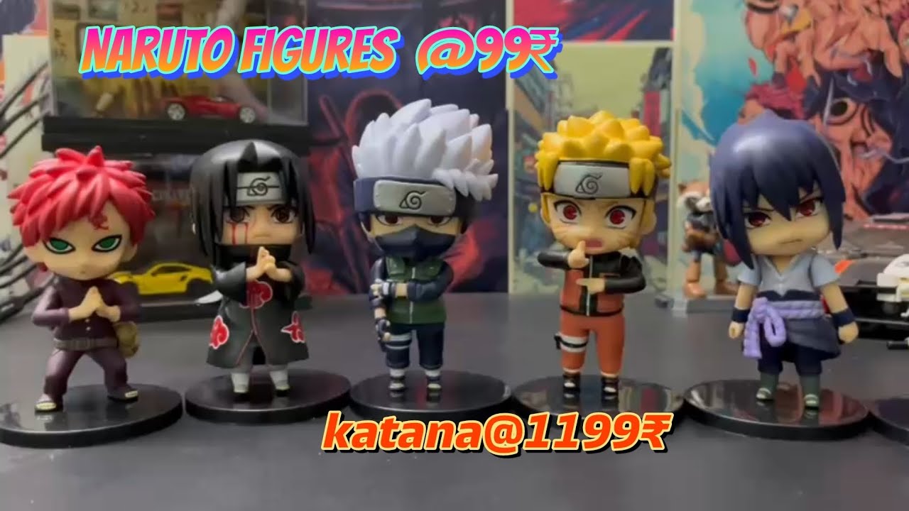 Naruto action figures starts @69₹ only #naruto #figures - YouTube