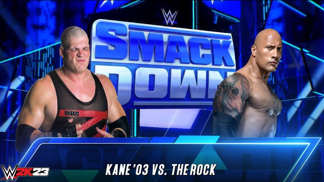 Full Match - Kane '03 vs. The Rock '23: SmackDown|WWE 2K23 - YouTube