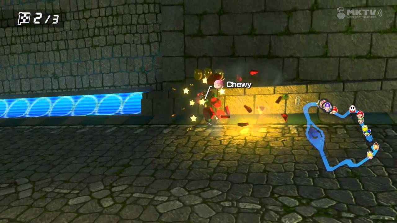 Mario Kart 8 Thwomp Ruins - YouTube