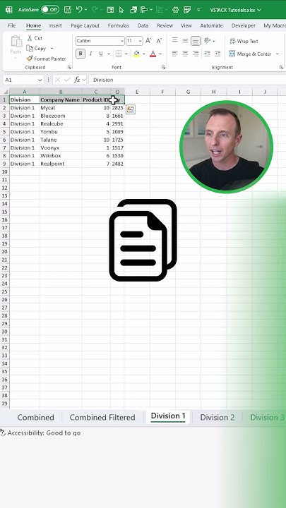 Adding Headers to VSTACK: 2 Ways in Excel - YouTube