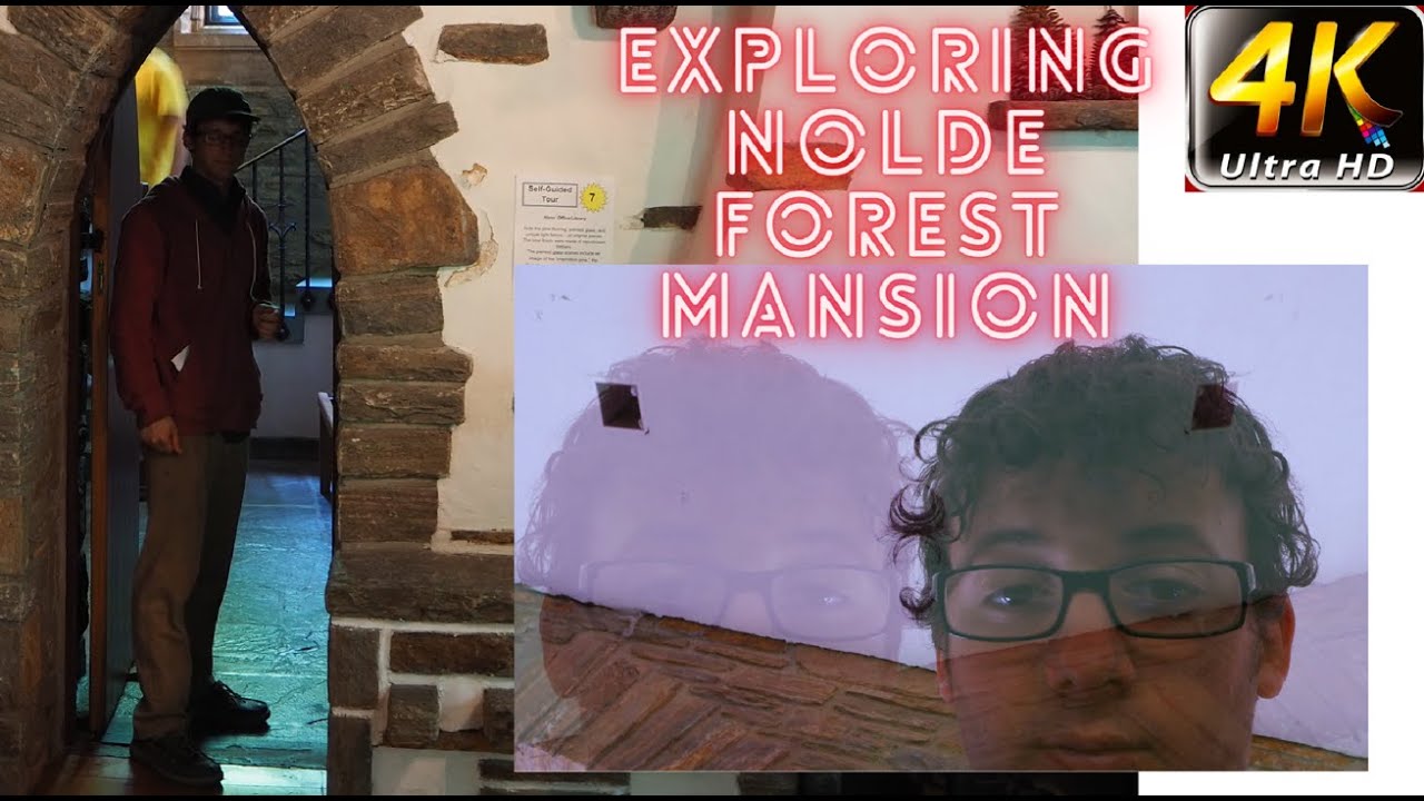 exploring Nolde forest mansion - history (Reading PA) 4k - YouTube