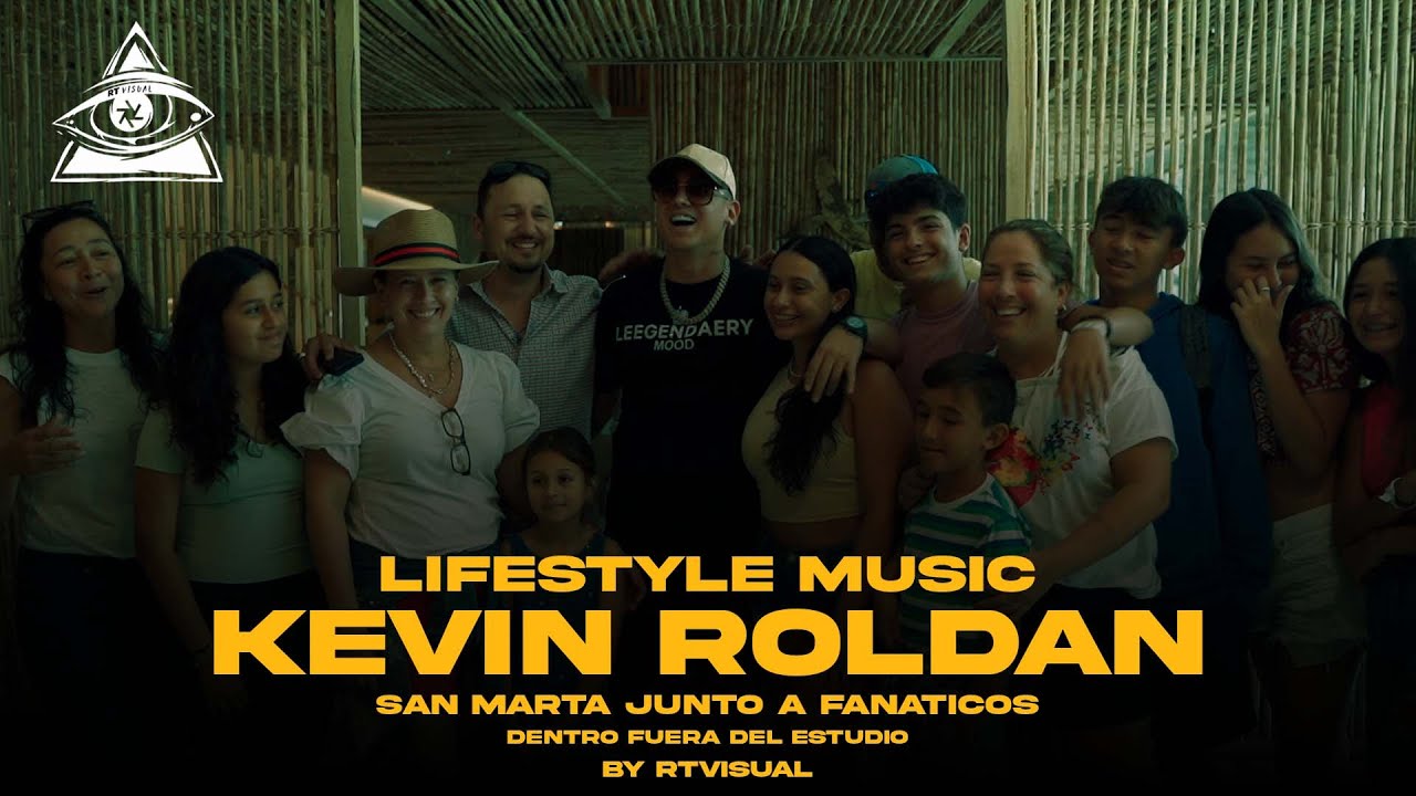 KEVIN ROLDAN CON SUS FANATICOS EN SANTA MARTA BY RTVISUAL - YouTube