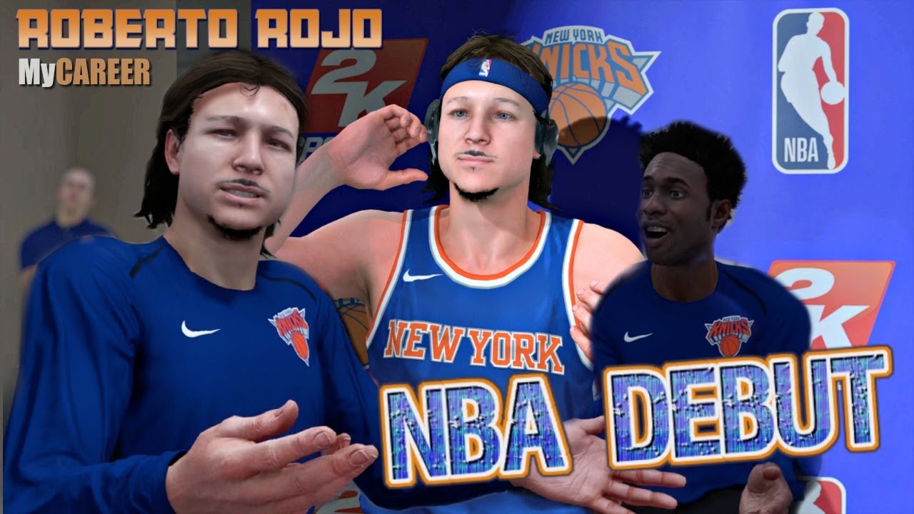 NBA 2K18 MyCareer with Roberto "Red Hot" Rojo EP4 - NBA Debut vs ...