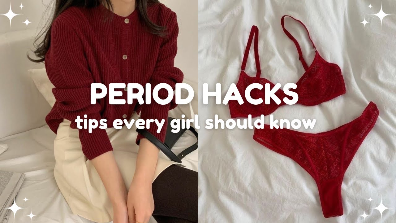 Period Hacks Every Girl Should Know 🍒 Menstruation Dos And Donts
