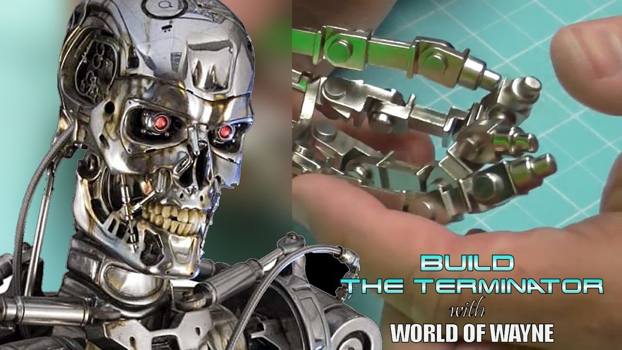Build the Terminator - Part 15 - Assembling Part of the Left Head and ...