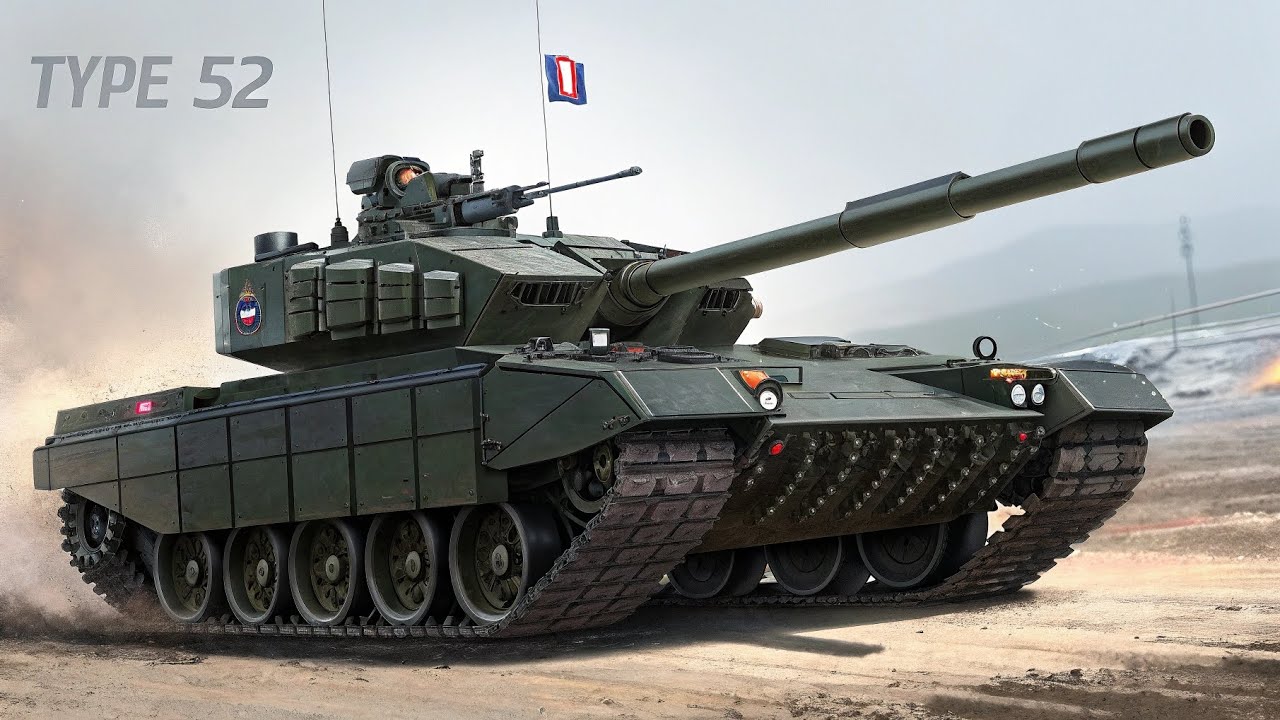 Type 52 มาแล้ว! รถถัง ไทย 2026 โฉมใหม่ แรง สุดในอาเซียน | พลังใหม่ ...