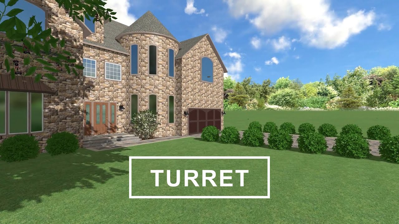 Create a custom Turret using Realtime Landscaping - YouTube