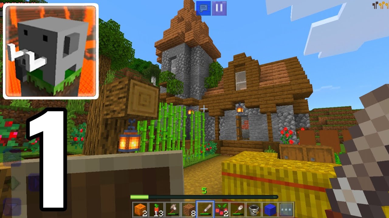 Craftsman Building Craft - UPDATE - Survival House - Survival Gameplay ...