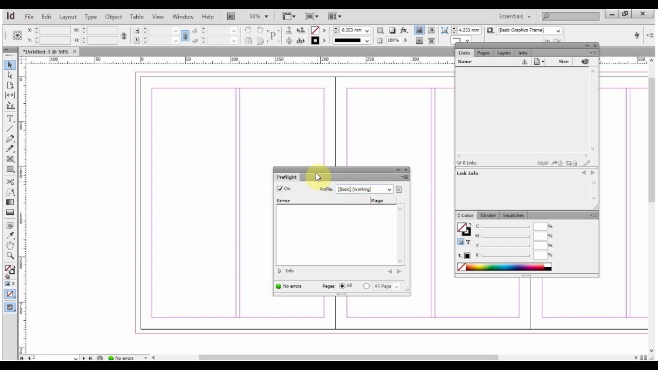 InDesign workplace arrangement and setup - YouTube