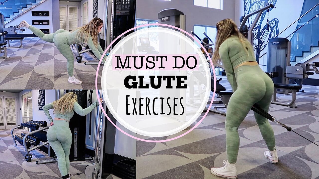 MUST DO GLUTE WORKOUTS (workouts that helped grow my glutes) - YouTube