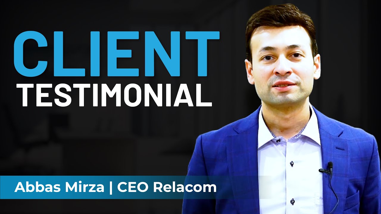 Abbas Mirza (CEO Relacom): Xecofy's Corporate Storytelling Workshop ...