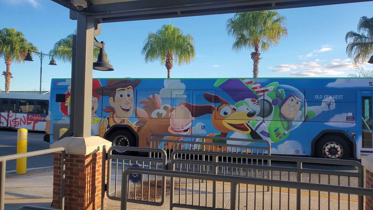 Toy Story livery Disney Transport Gillig Advantage leaves Disney ...