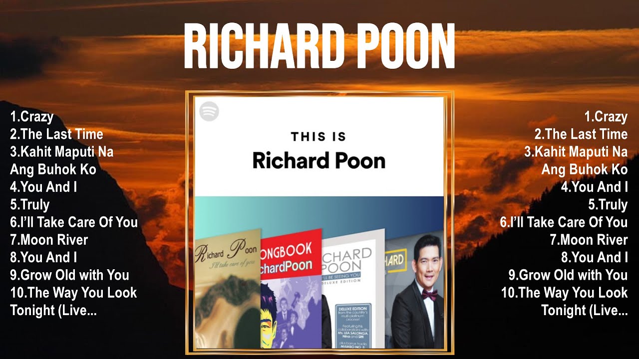 Richard Poon Greatest Hits ~ Top Songs 2024 Playlist - YouTube