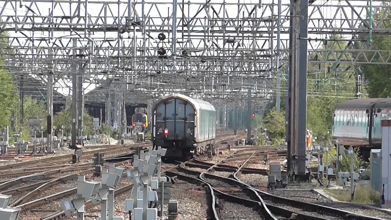 DB Schenker Red Class 92 No 92031 on 0Z92 Crewe IEMD Crewe CS @ Crewe ...