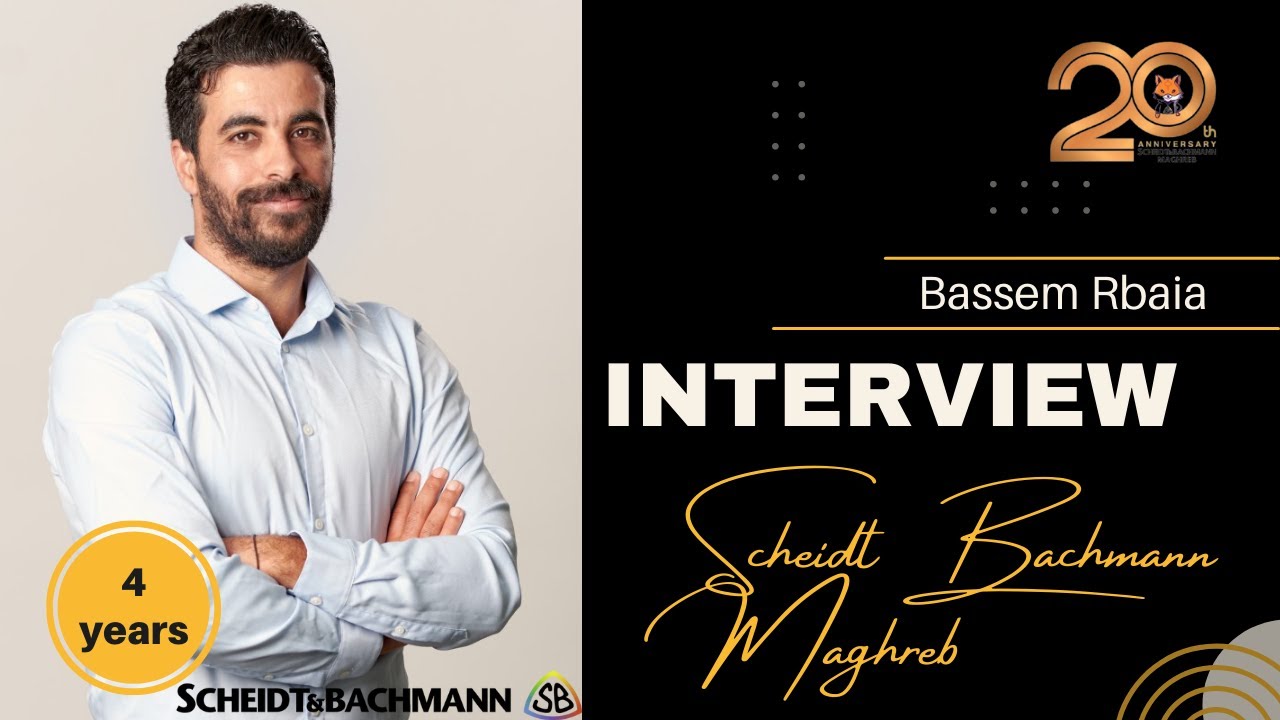Interview Bassem Rbaia "Scheidt & Bachmann Maghreb" - YouTube