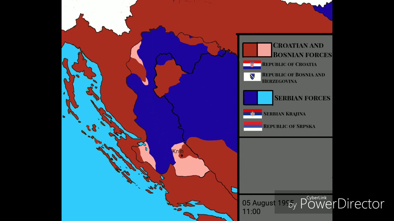 Operation Storm/Operacija Oluja (1995): Every 10 hours/Svakih 10h - YouTube