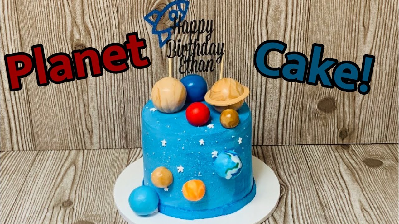 Planet Cake | Pastel de Planetas - YouTube