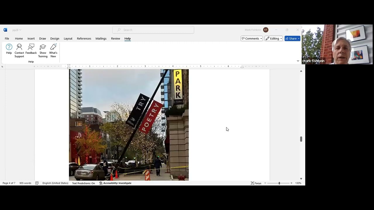 Mark Fishbein reads at Spoken World Online 7-16-24 - YouTube
