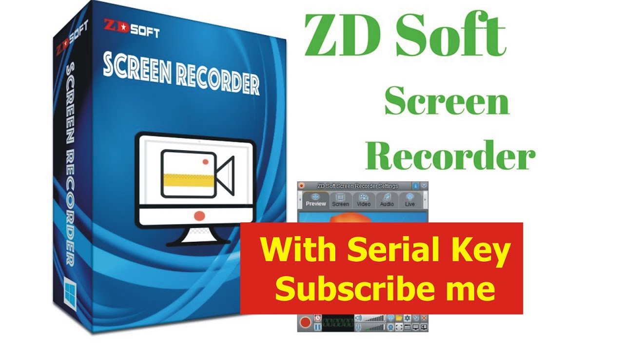 Screen Recorder | ZD Screen Record | full version with Serial Key ...