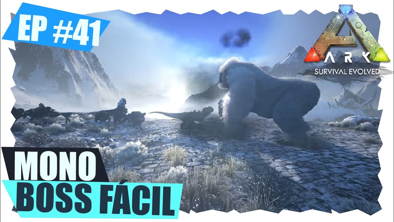 MONO BOSS 🐲🦖 MUYYYYYY FÁCIL 🦎🦕 ARK: Fjordur 🐙Official Server PVE - YouTube