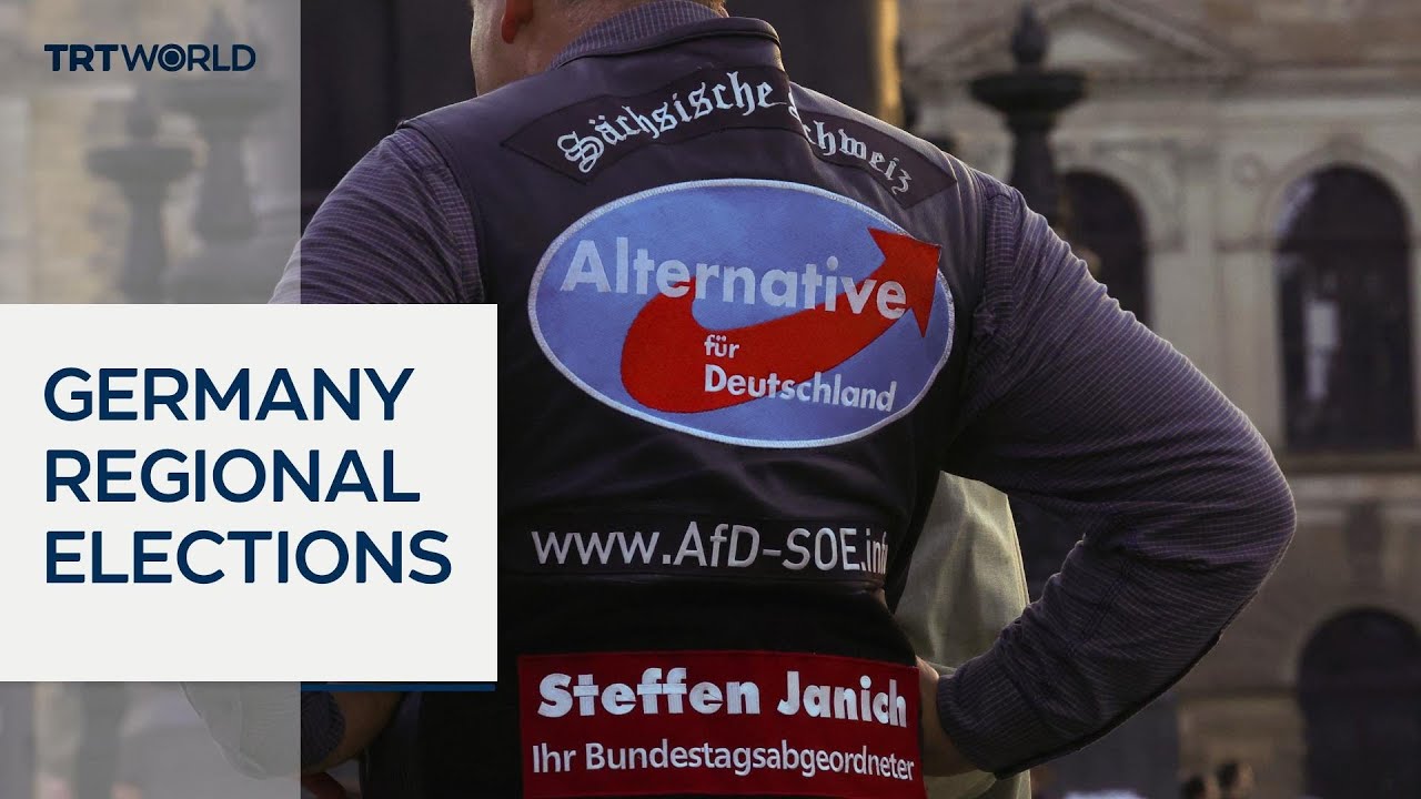 AfD calls on voters to 'take back Germany' ahead of regional vote - YouTube