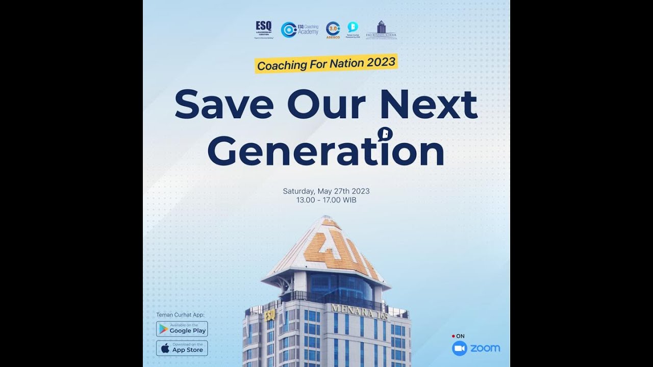 Coaching For Nation : Save Our Next Generation - YouTube