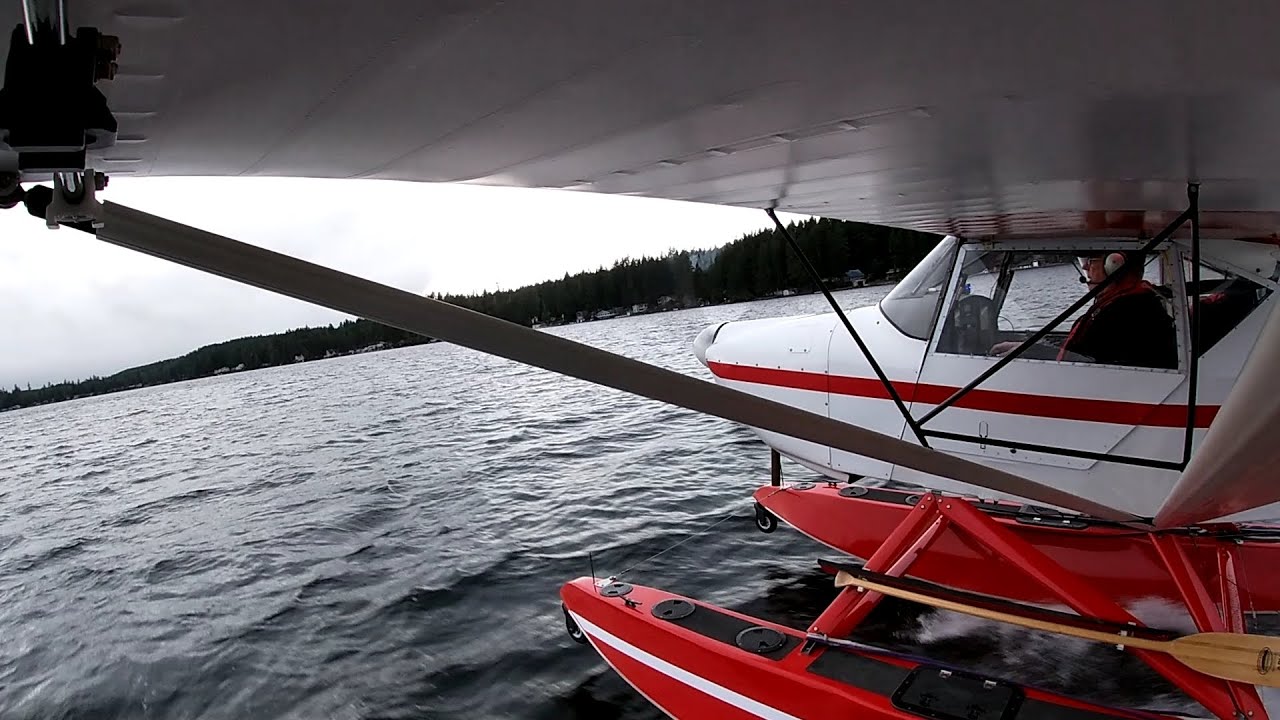 Winter Float Flight - YouTube
