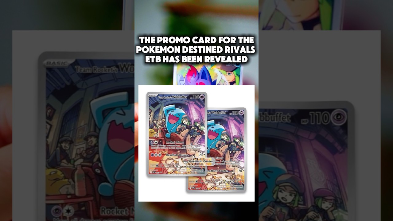 Pokemon Destined Rivals ETB promo card revealed and more Journey ...