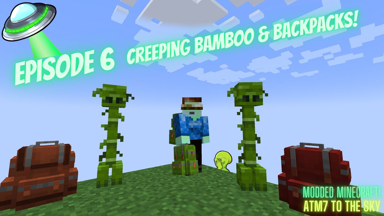 Modded Minecraft with EvilNotion! Episode 6 - Creeping Bamboo ...