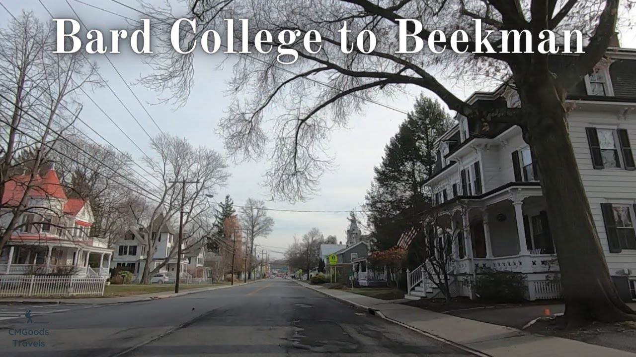 Bard College to Beekman, New York - YouTube