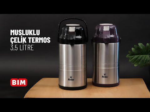 BİM - Musluklu Çelik Termos