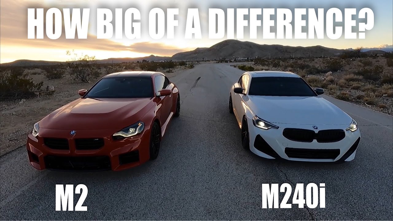 2024 G87 M2 vs 2023 G42 M240i w/ Racechip! - YouTube