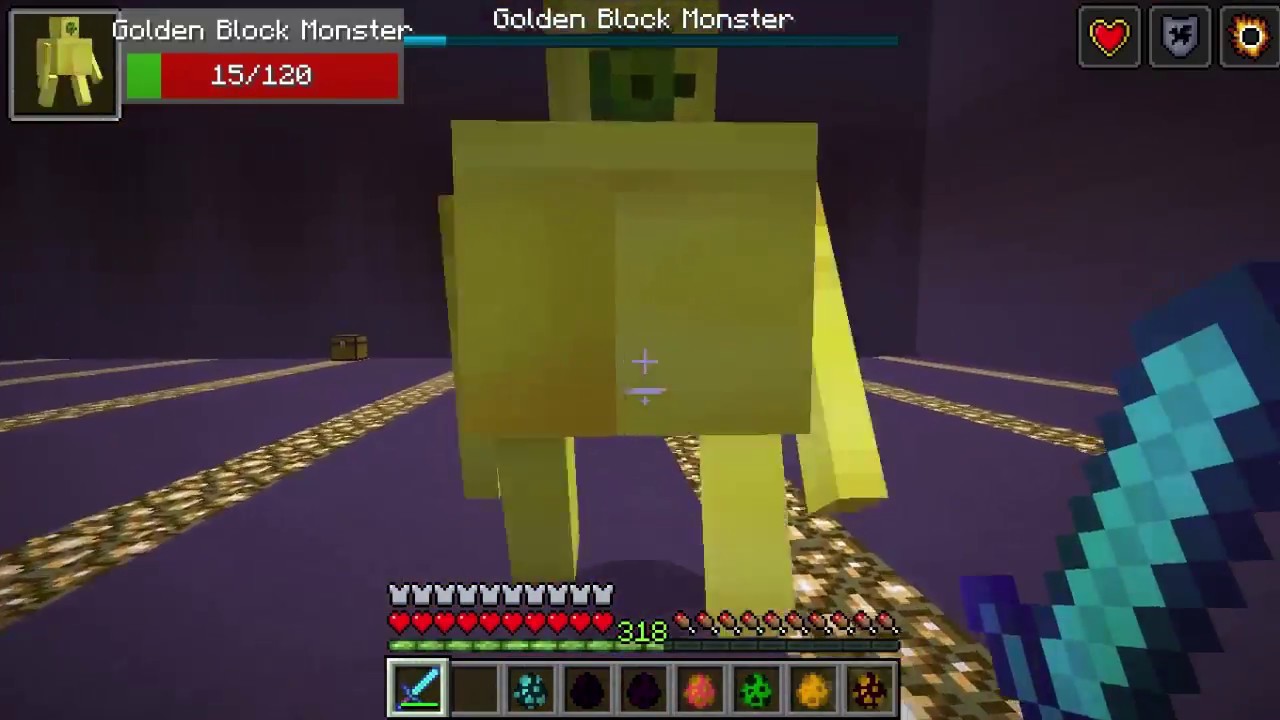 Minecraft Mod - Living Block Monsters Reborn - YouTube