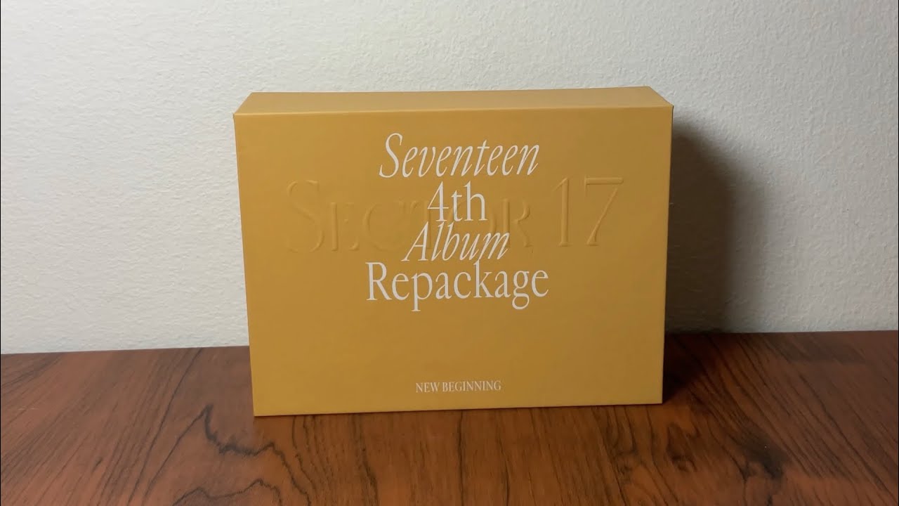 Unboxing 4th Album Repackage 'SECTOR 17' KiT - YouTube