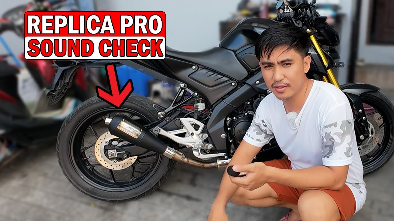 Replica Pro Pipe Sound Check & Review for Yamaha MT15 - YouTube